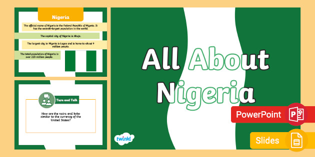 Nigeria Informational PowerPoint & Google Slides