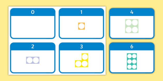 Number and Number Shape Up to 50 Flash Cards