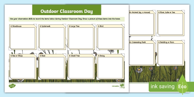 Printable Outdoor Scavenger Hunt | Twinkl Learning Resources