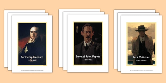 Scottish Artists Photo Display Packs