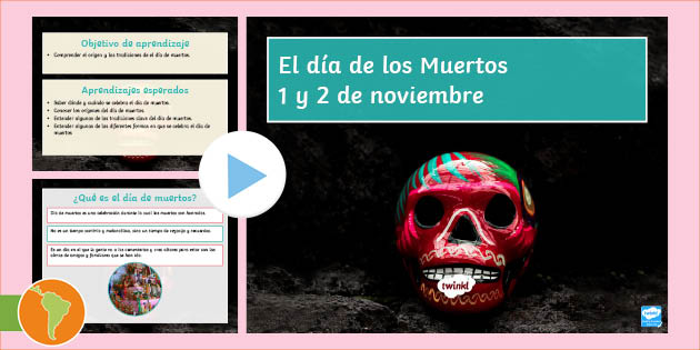 Powerpoint: El día de los muertos (teacher made)