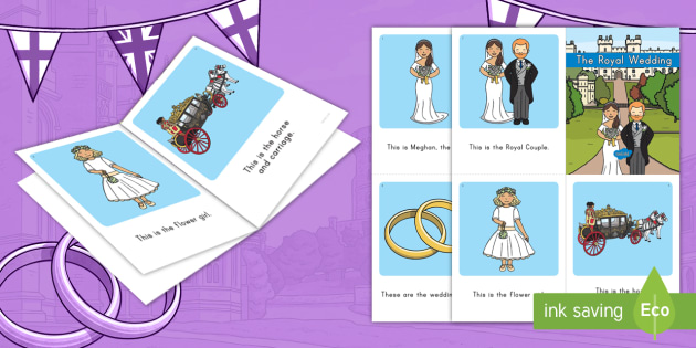 * NEW * Royal Wedding Emergent Reader - early childhood reading
