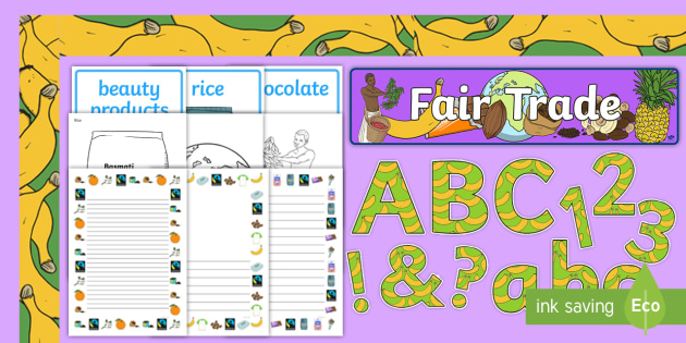 👉 Fair Trade Discover and Learn Display Pack