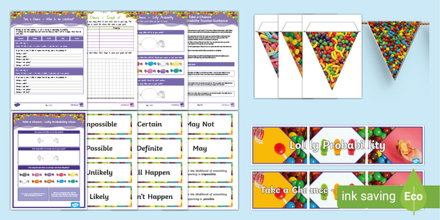 Lolly Probability Activity Pack (teacher made)