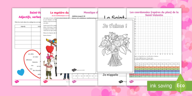 Pack de la Saint-Valentin (teacher made)