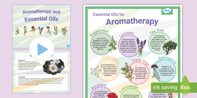 Aromatherapy and Essential Oils (teacher made)