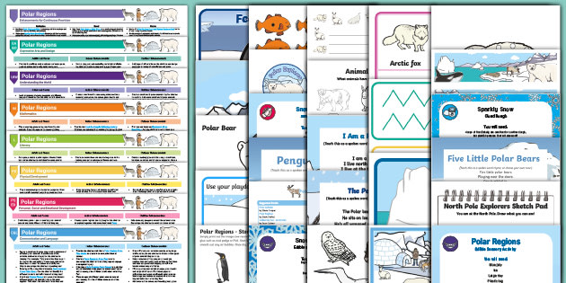 EYFS Polar Regions Activity Planning and Continuous Provision Ideas ...