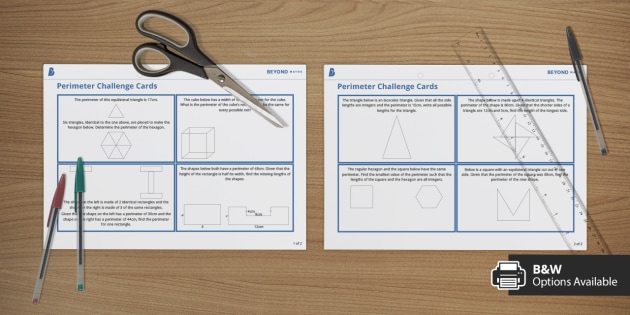 👉 Perimeter Challenge Cards (Teacher-Made)