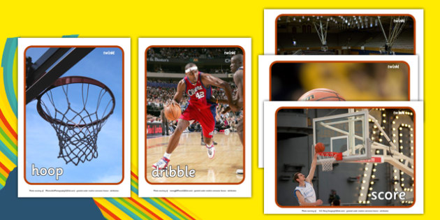 Rio 2016 Olympics Basketball Display Photos (teacher made)