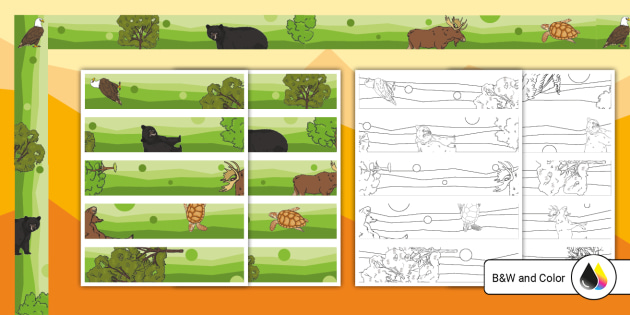 National Park Display Page Border Design | Resource | Twinkl