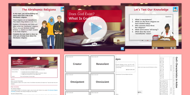 What is God like? Lesson Pack (teacher made)