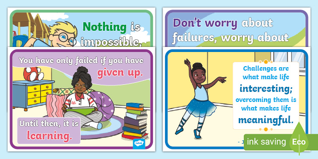 Inspirational Learning - Health and Wellbeing Quotes Posters