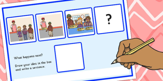 What Happens Next Lunchtime (teacher made)