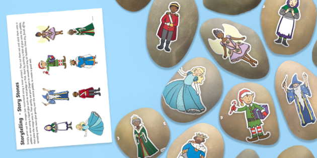 Storytelling Story Stones Image Cut-Outs (teacher made)