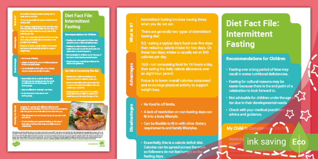 Diet Fact File: Intermittent Fasting