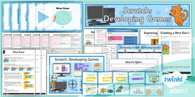 Computing: Scratch Year 5 Unit Pack