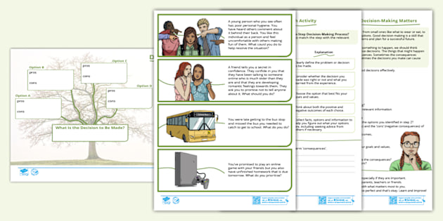 Decision-Making Life Skills | twinkl.com.au