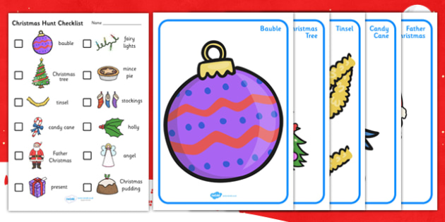 Christmas Hunt Activity Pack