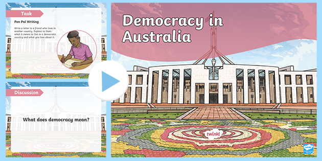 Democracy in Australia PowerPoint (teacher made)