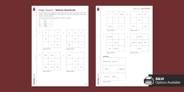 Magic Squares | twinkl.com.au