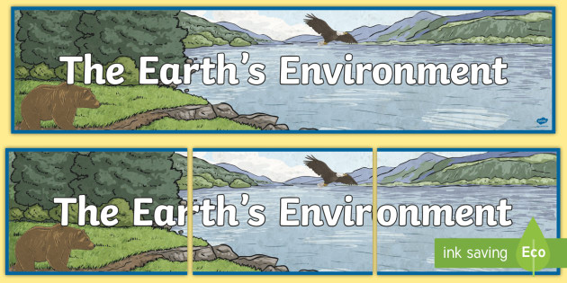 The Earth's Environment Display Banner - Australia
