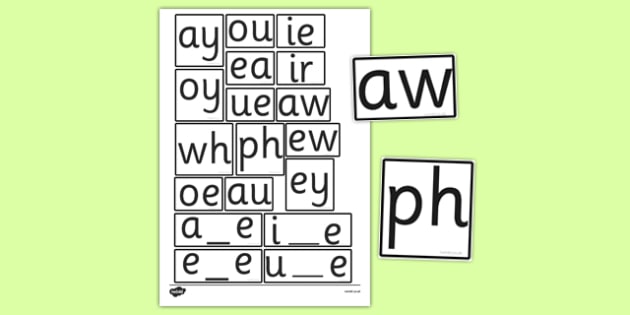 Phase 5 Sounds Tiles (teacher made)