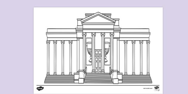 FREE! - Museum Colouring | Colouring Sheets (teacher made)
