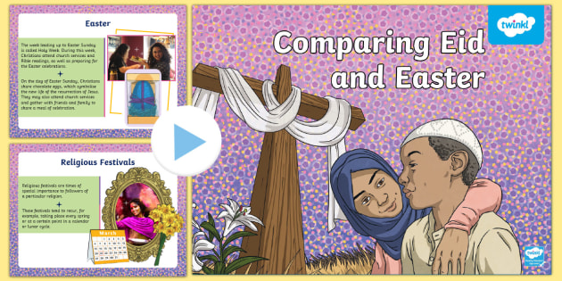 KS2 Comparing Eid and Easter Powerpoint (teacher made)