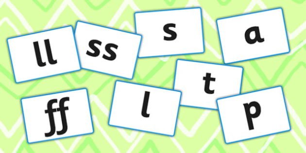 Phase Two Phoneme Cards (teacher made)