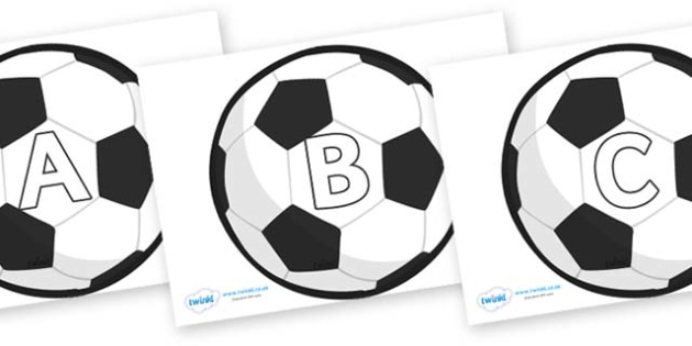 FREE! - A-Z Alphabet on Football (teacher made)