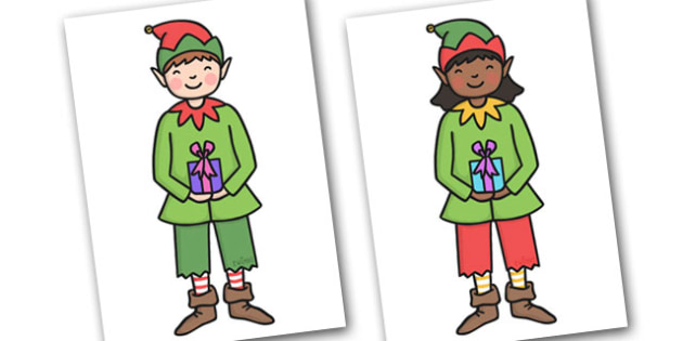FREE! - Christmas A4 Elves Editable (teacher made)