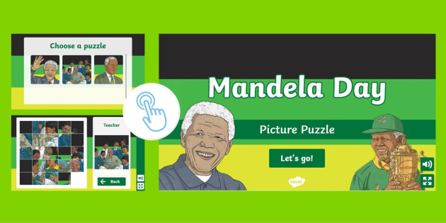 Interactive Mandela Day Puzzle (teacher made)