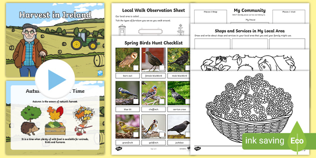 Geography Senior Infants Local Environment Pack