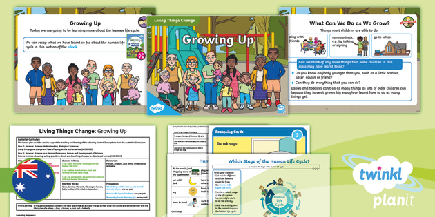 Year 2 Science Living Things Change Lesson 3 (teacher made)