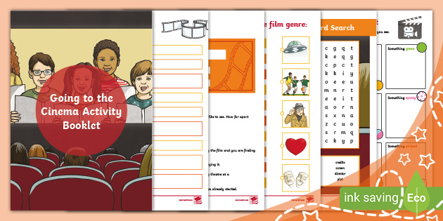 Going to the Cinema Activity Booklet (Hecho por educadores)