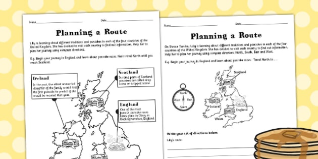 Planning A Route Worksheet teacher Made planning-a-route-worksheet-teacher-made
