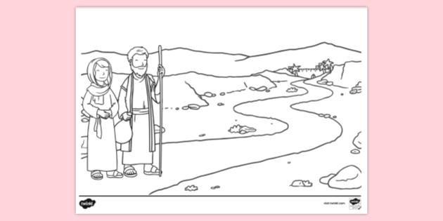 FREE! - Old Testament Colouring Page to Print | Colouring Sheets