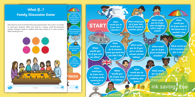 What If...? Family Discussion Game