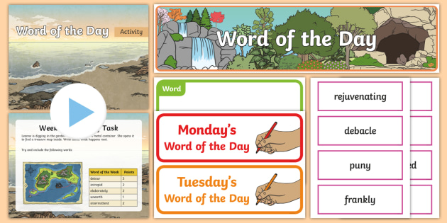 Year 4 Summer 2 Word of the Day Display Pack
