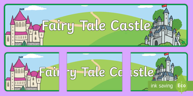 Fairytale Castle Display Banner (teacher made)