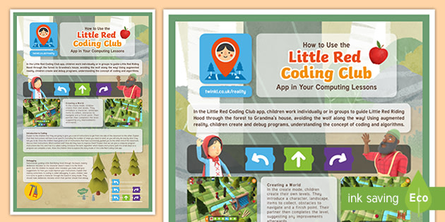 KS1 Little Red Coding Club Computing Teaching Ideas