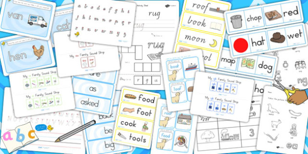 Australia Early Literacy and Phonics Resource Pack - literacy