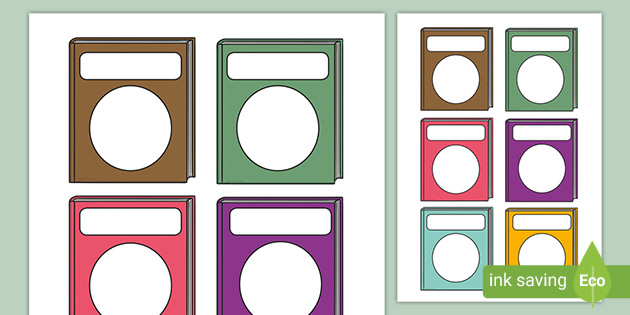 Books Face Cut-Outs (teacher made)