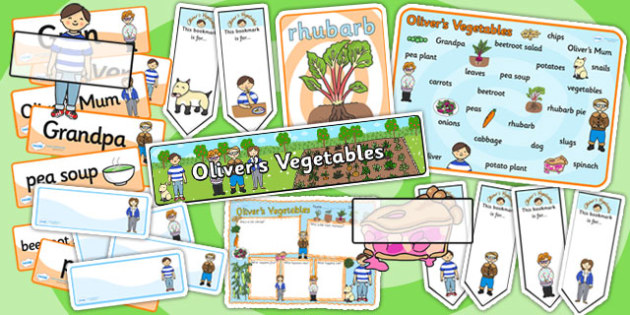 Oliver's Vegetables Story Sack