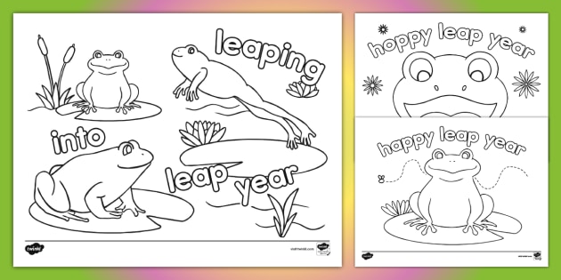 Jumping Frog Coloring Page Free Frog Coloring Pages