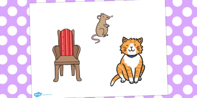 Pussy Cat Pussy Cat Stick Puppets (teacher made)