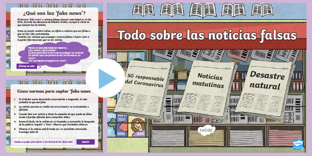 Presentación: ¿Qué son las 'fake news'?