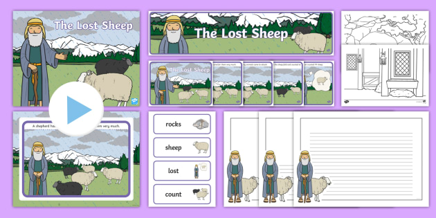 The Lost Sheep CfE Resource Pack - Bible Story Activities