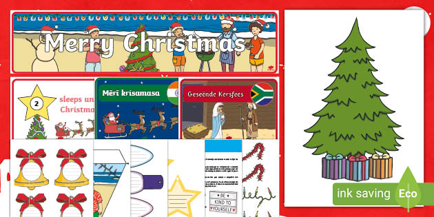 FREE! - Christmas Display Pack | South Africa | Classroom Display