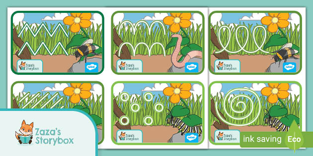 Minibeast Mark Making Cards